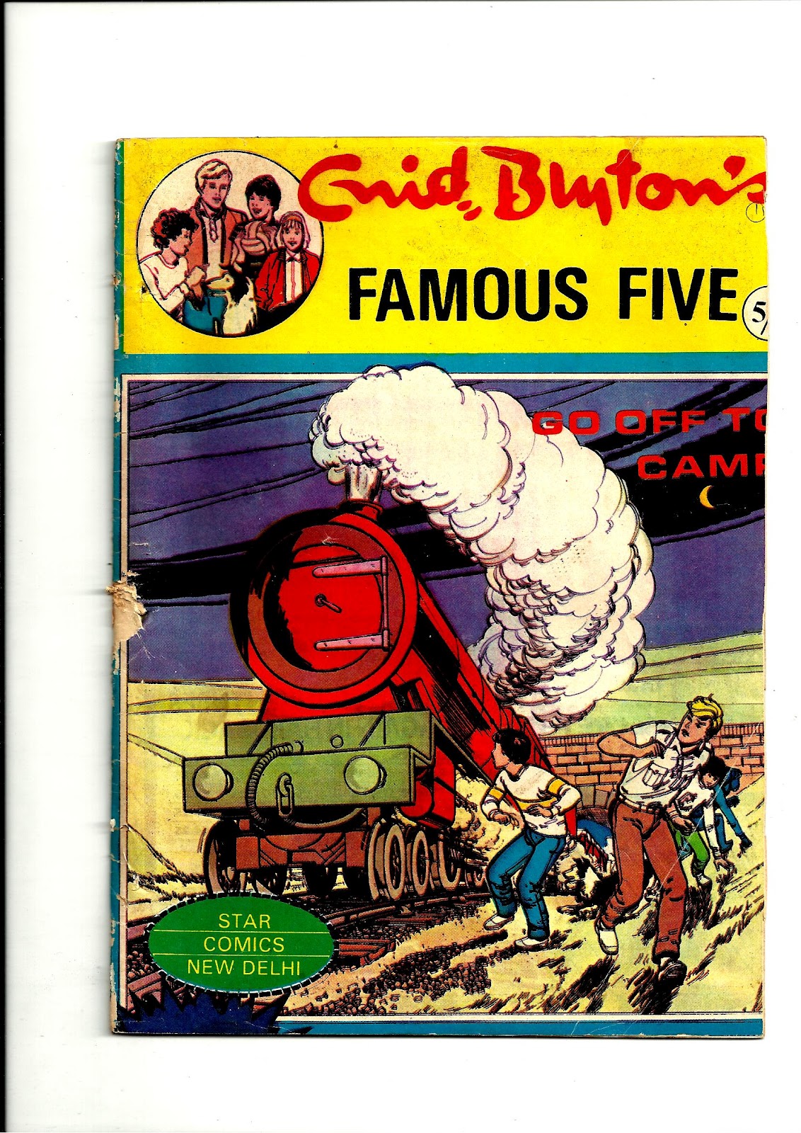 doctor who loved comics: FAMOUS FIVE GO OFF TO CAMP