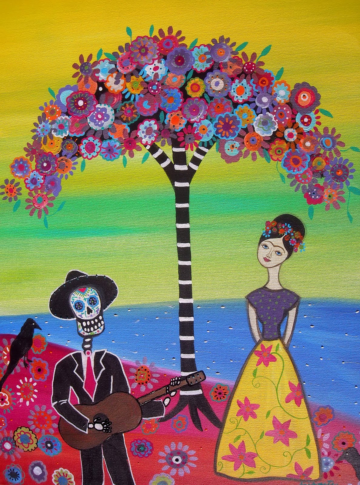 Gallery of Modern Folk Artist Pristine Cartera-Turkus: Day of the Dead ...