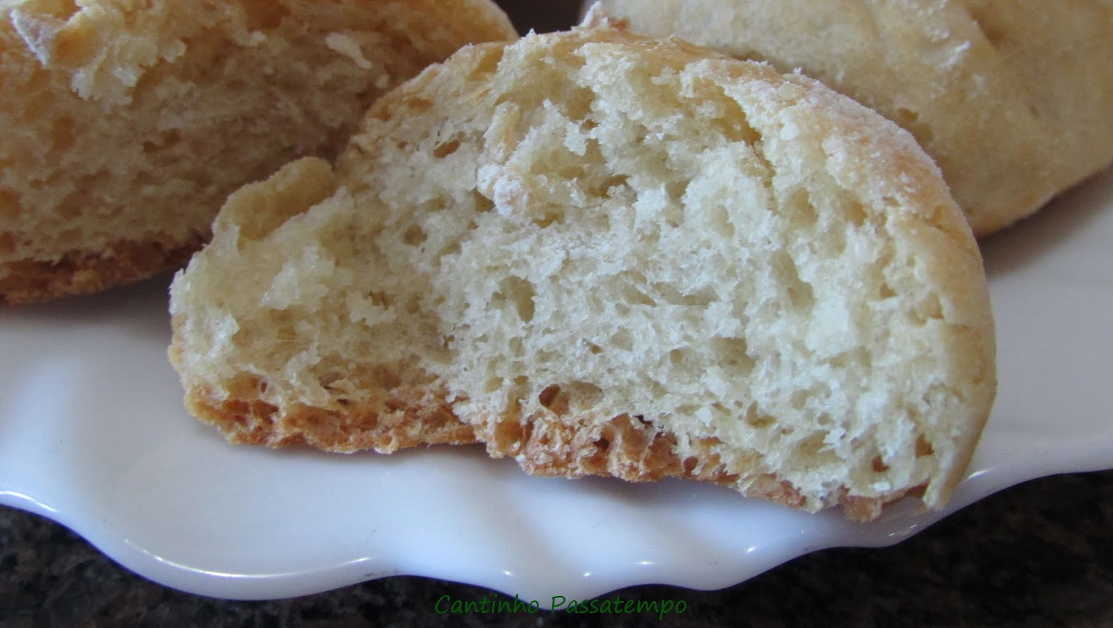 Cantinho Passatempo: Mini pão caseiro