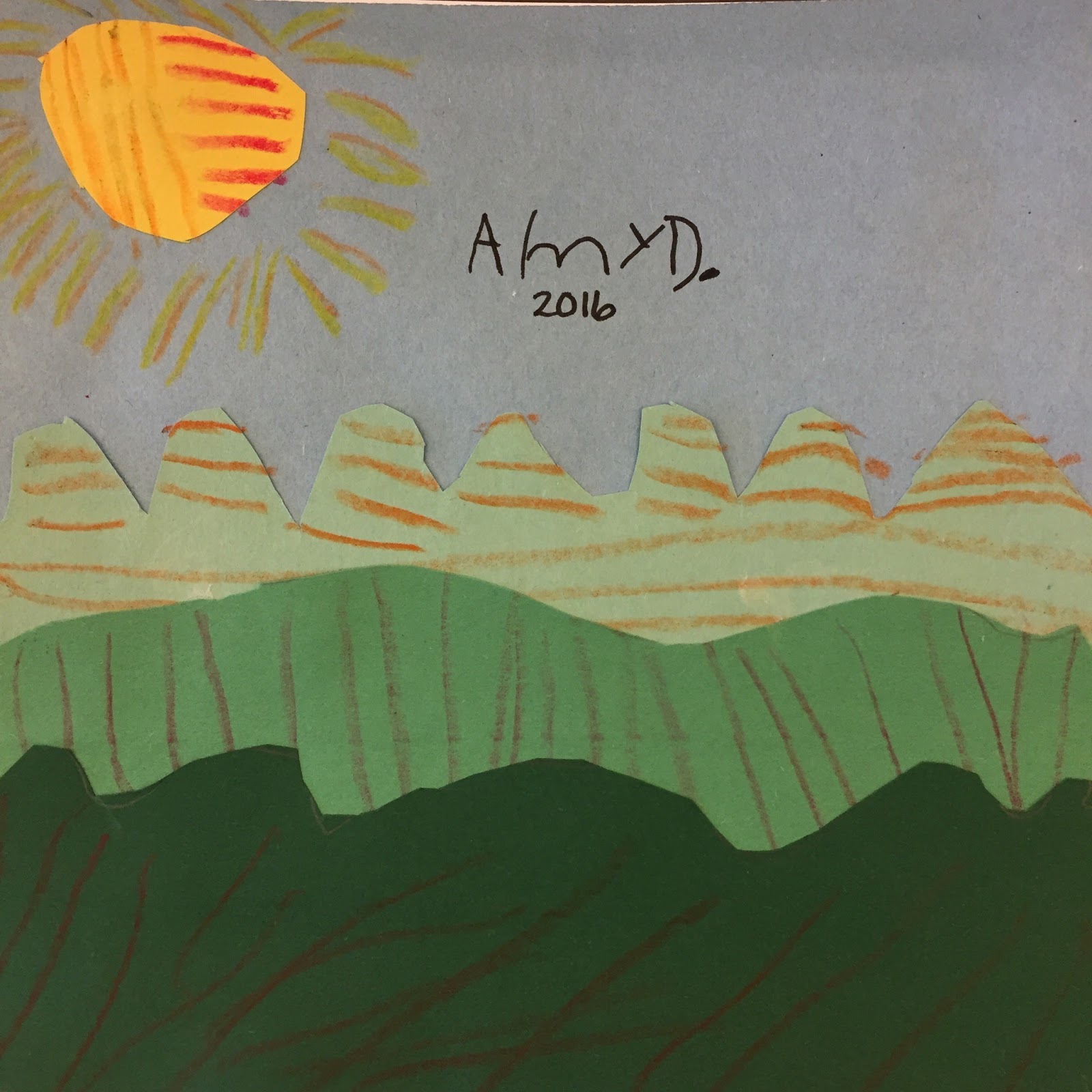 Lines from the Art Room: Rotation 1 Lessons: Line and Shape