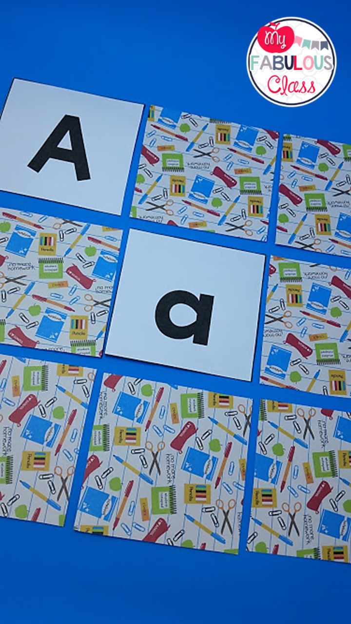 Kinder Tribe: Scrapbook Paper in the Classroom