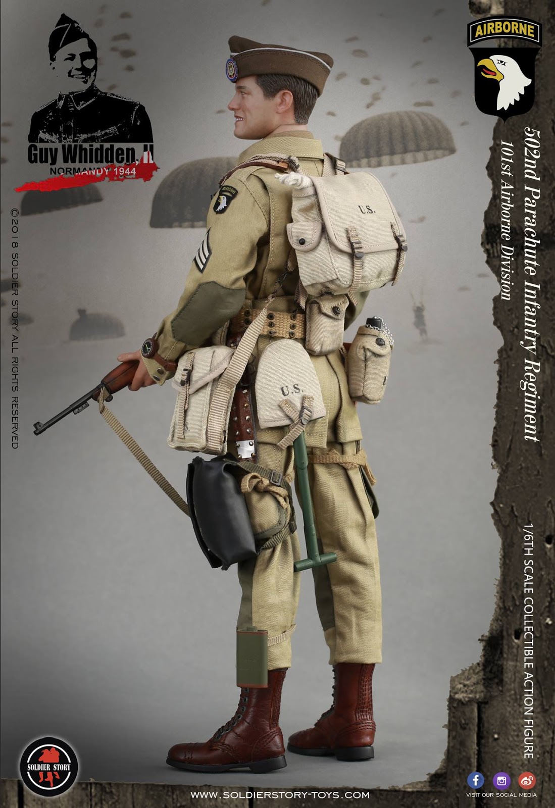 toyhaven: Soldier Story 1/6th WWII 101ST AIRBORNE DIVISION “GUY WHIDDEN ...