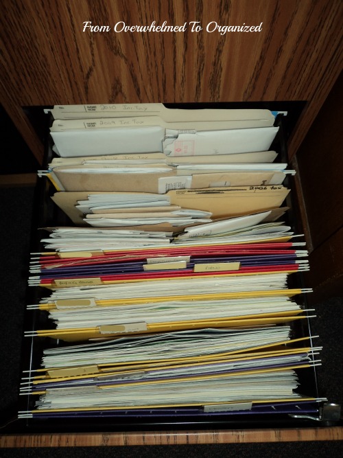 Office Progress Week 1: File Drawer | From Overwhelmed to Organized ...