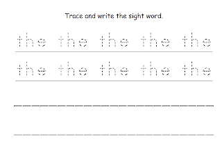 Kinder Swag: Rainbow Writing Sight Word Practice