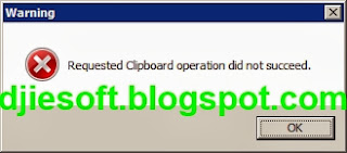 Cara Mengatasi Error [RESOLVED] : Requested Clipboard operation did not ...