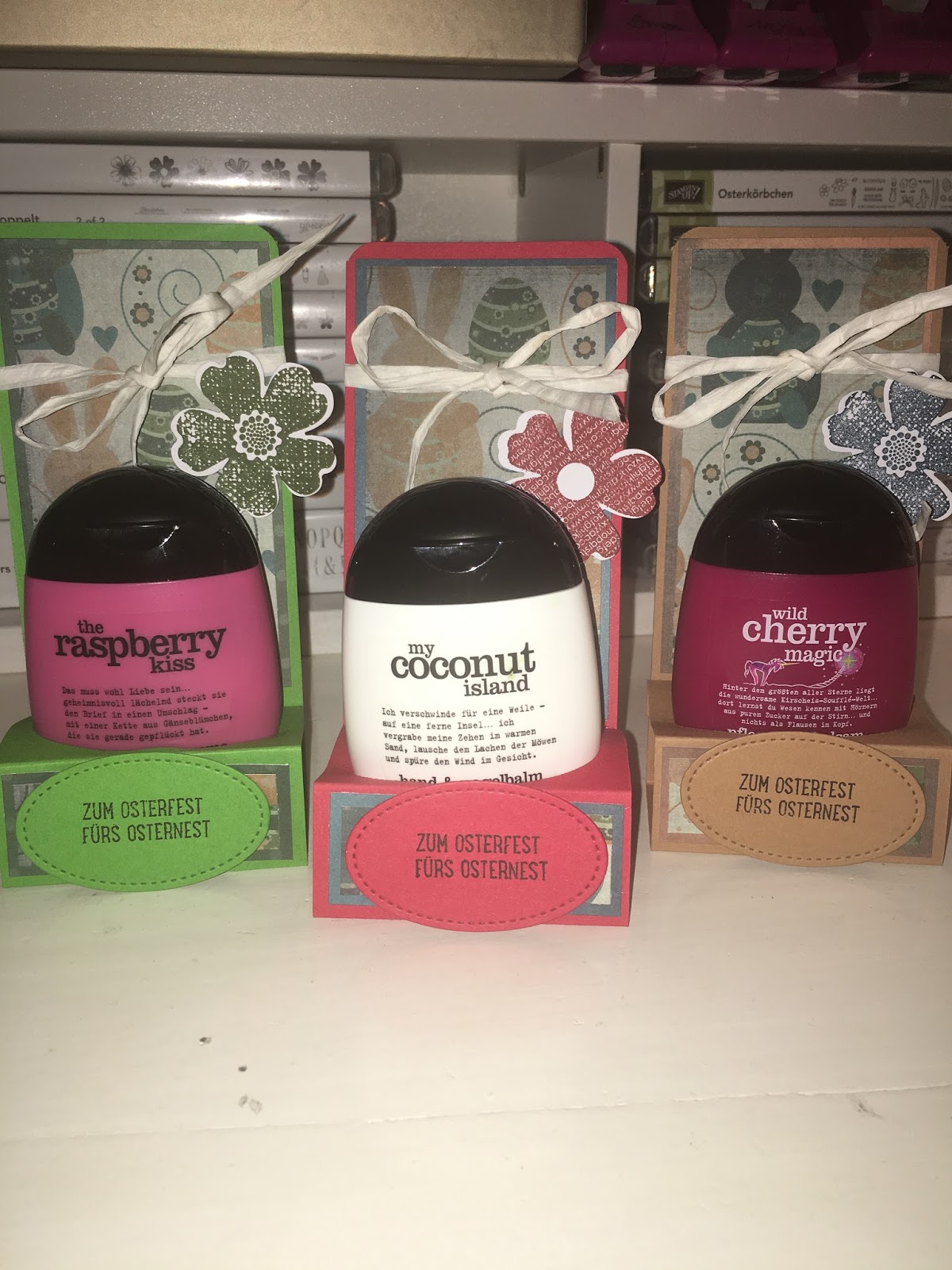 Ostern Teil V - Eine Verpackung für eine Handcreme (Tutorial)