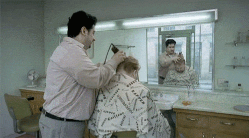 Chuck's Fun Page 2: At the barbershop