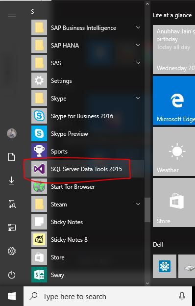 Microsoft BI Stack Project: SSIS 1 - Introduction to SSIS