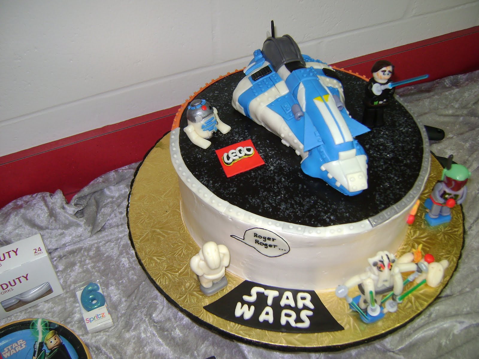 Achieving Baker's Bliss: Lego Star Wars Birthday Cake
