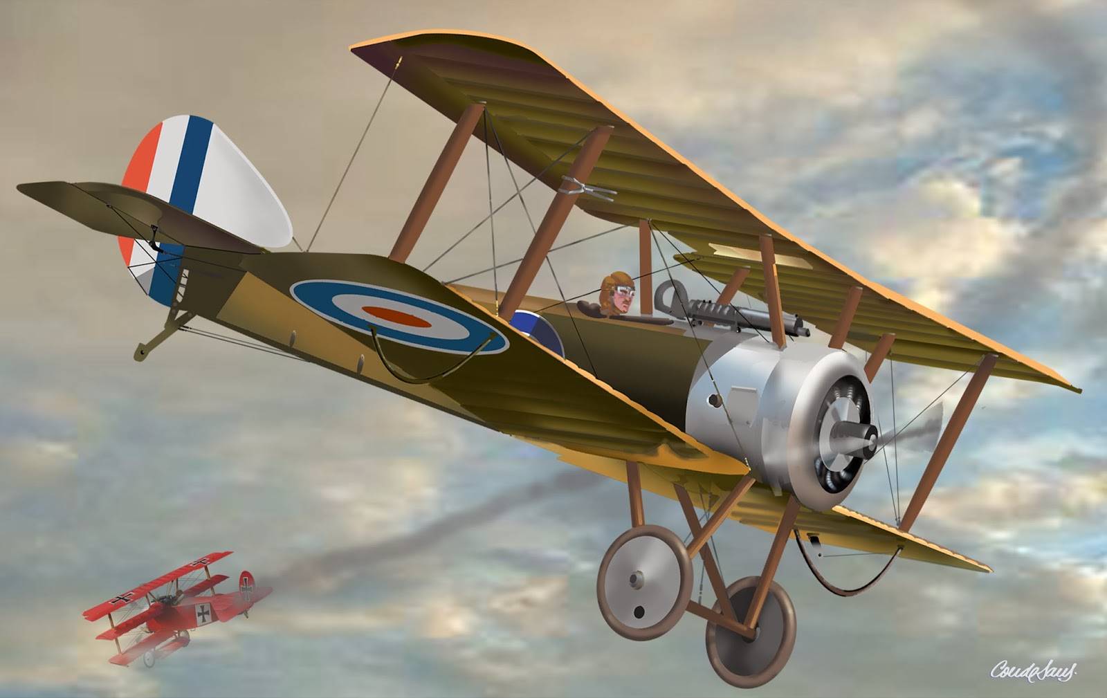 cromos m. conde: SOPWITH CAMEL