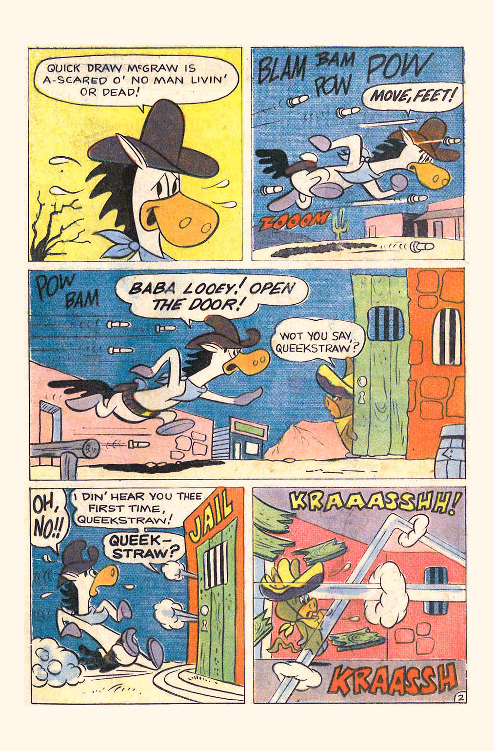 THE CHARLTON COMICS READING LIBRARY: QUICK DRAW McGRAW #1 November 1970