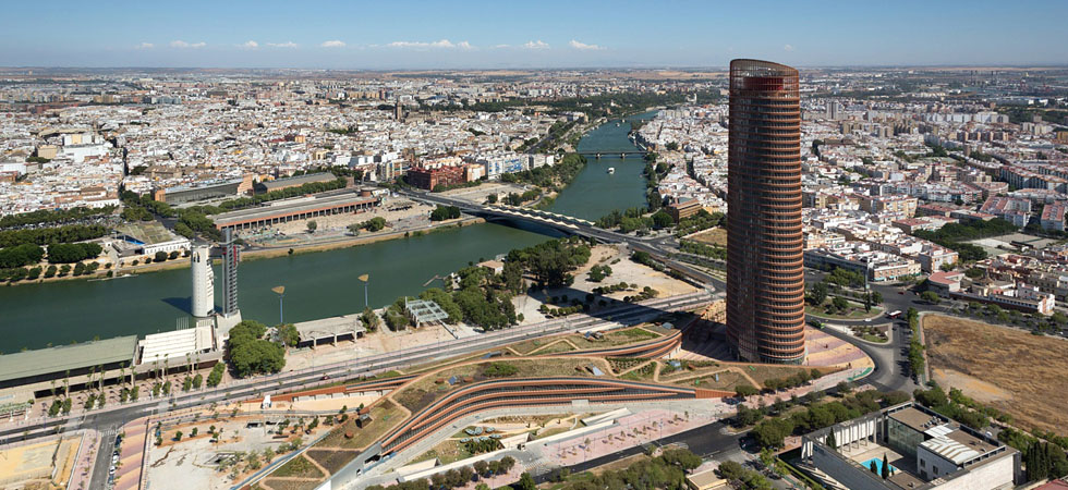 Torre Sevilla | César Pelli | Descripción + Fotos + Planos
