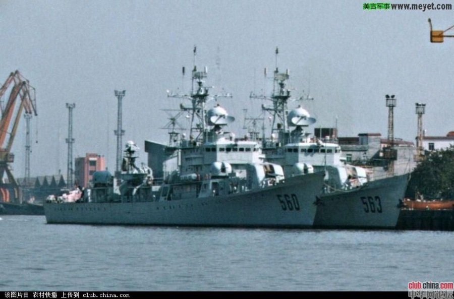 PLA PhotoBlog: 中国人民解放军图库: PLAN 560 Type 053H1G Missile Frigate