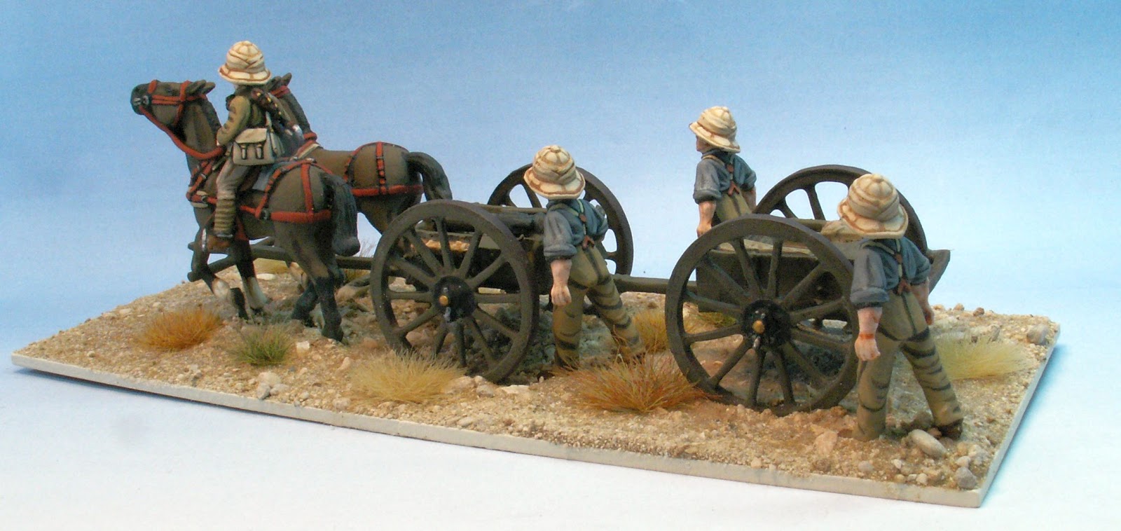 Over Open Sights: Limbered General Service Wagon.
