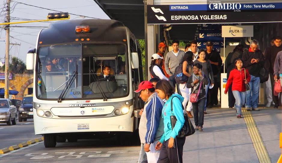 Inicia operaciones RUTA en Puebla completamente lleno