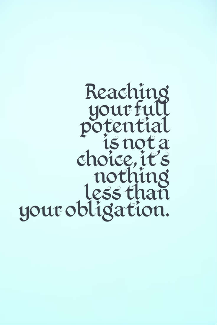 Full Potential Quotes