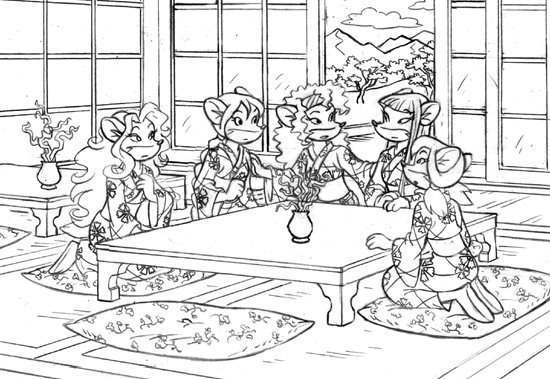 Thea Sisters Coloring Pages Logo Coloring Pages