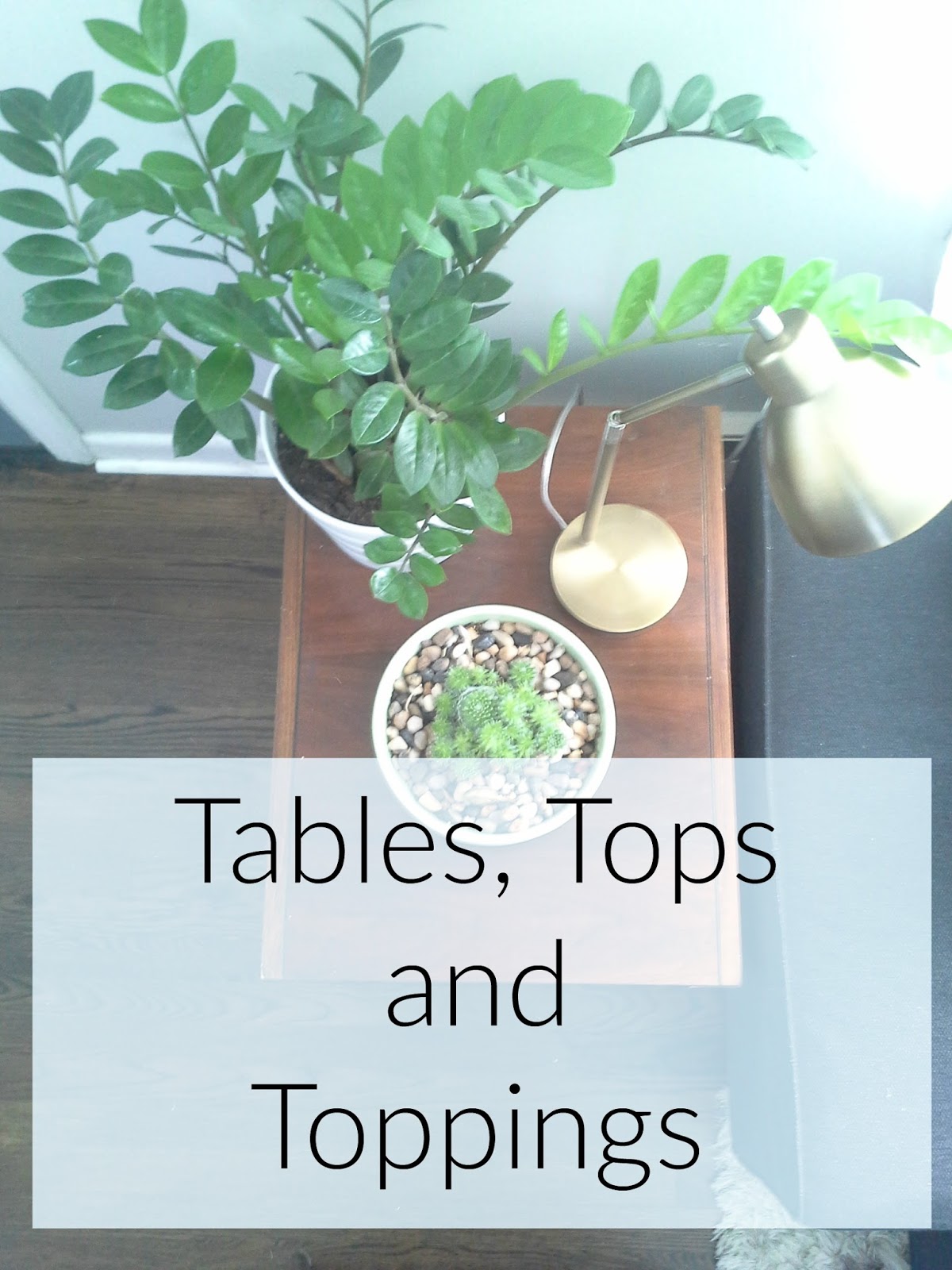Lilly's Home Designs: Tables, Tops and Toppings