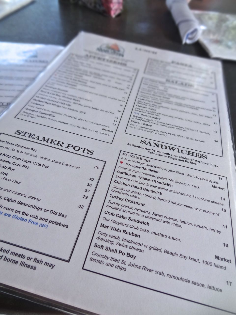 Scrumpdillyicious: Mar Vista: A Taste of Old Florida on Longboat Key