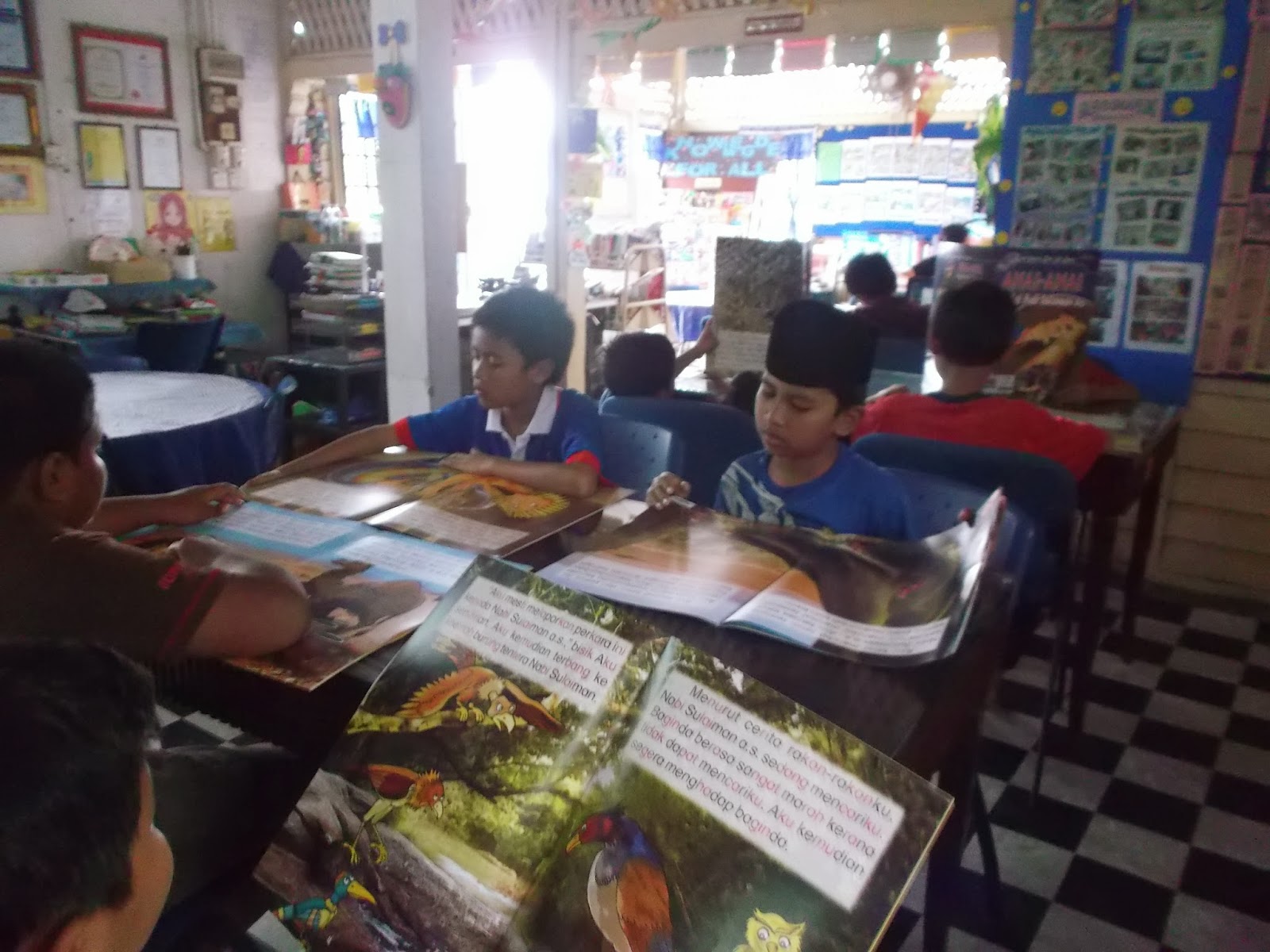 PERPUSTAKAAN DESA SUNGAI PELONG: AKTIVITI MARI MEMBACA ‘BIG BOOK’.