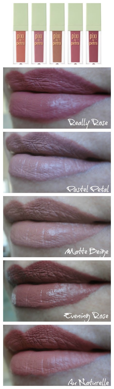Pixi Liquid Lipstick Review & Swatches #PixiBeauty