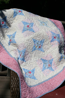 Christy's Crafting Creations: Friendship Star Baby Quilt