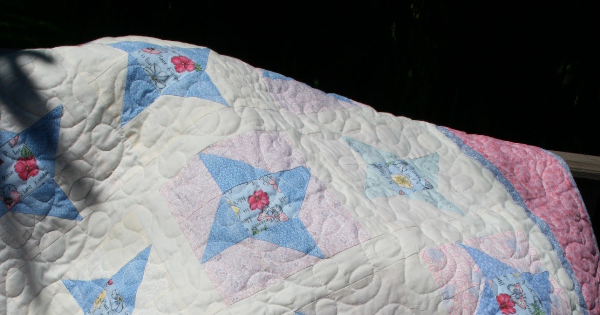 Christy's Crafting Creations: Friendship Star Baby Quilt