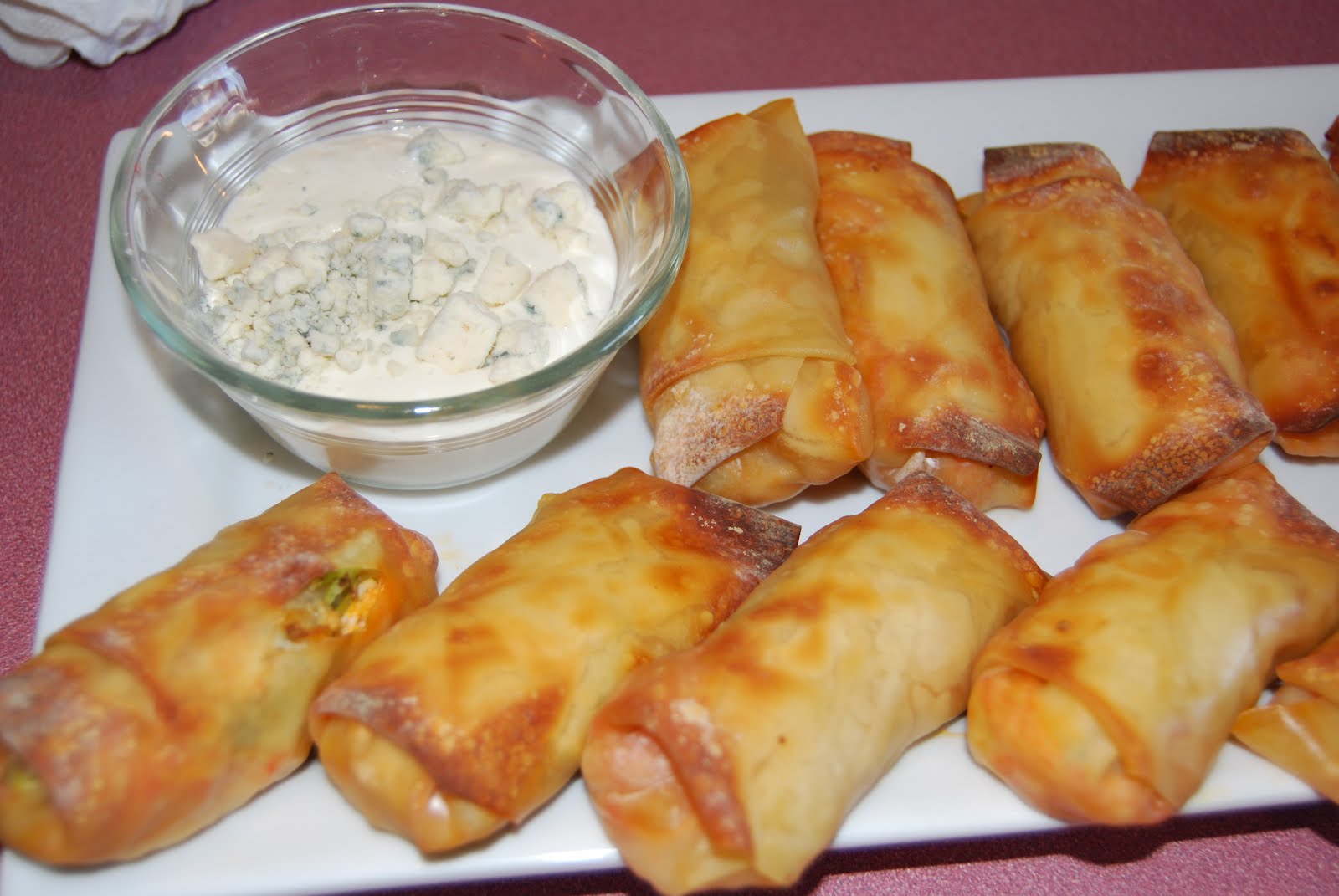 Juliann's Easy Eats: Buffalo Chicken Rolls