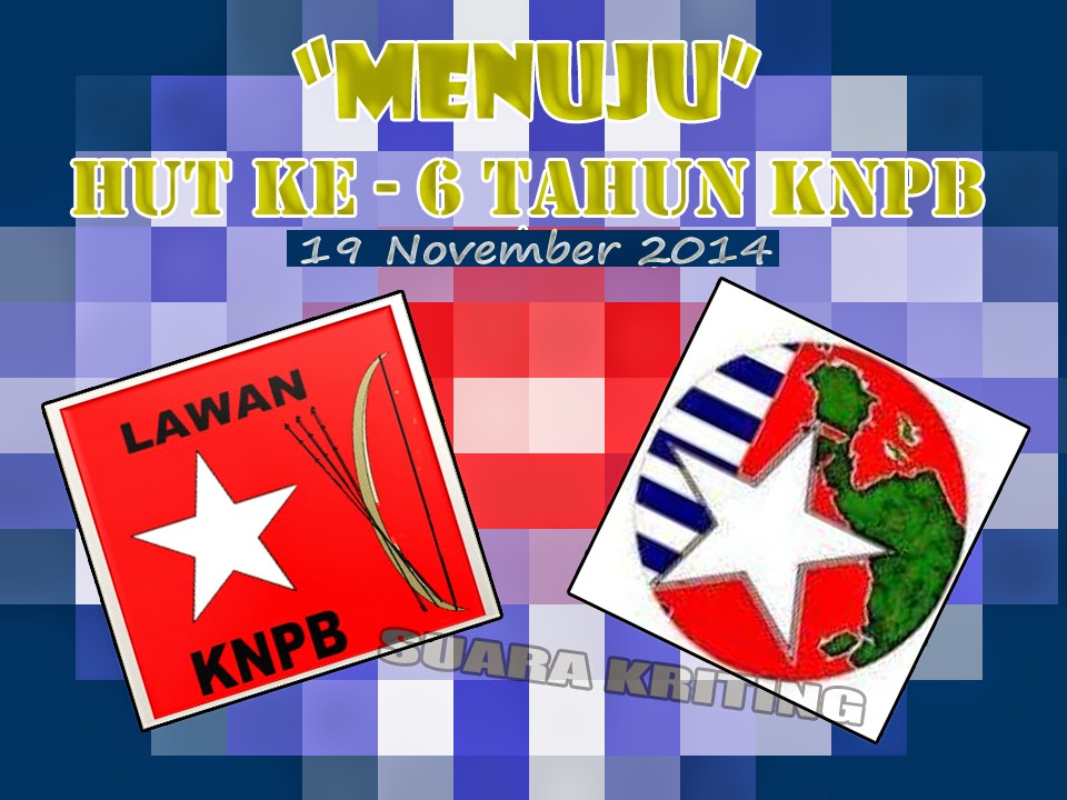 MENUJU HUT KE-6 KNPB, 19 NOVEMBER 2014 ~ Memotivasi Diri