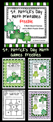 Fun Games 4 Learning: St. Patrick's Day Math Games and More
