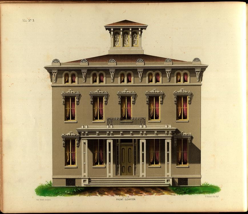 The Picturesque Style: Italianate Architecture: Painting the Italianate ...