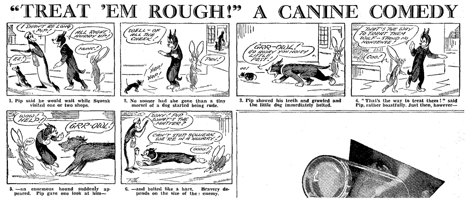 Yesterday’s Papers: DAILY MIRROR — Comic Strip Images, Part 1