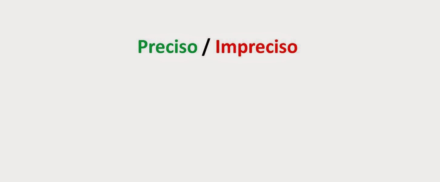 Regras Preciso / Impreciso | PDM Center