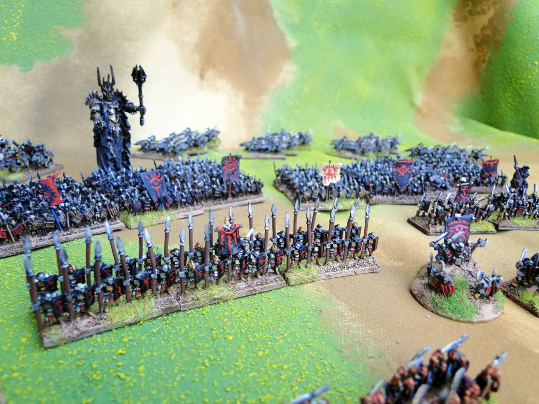 Skull and Crown: Warmaster Orc Army: Finished!