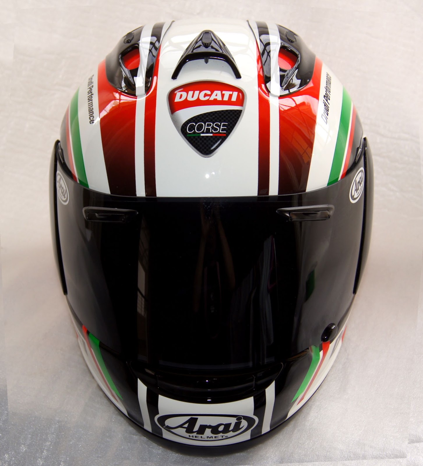 samurai‐bikers: Arai RX-7 RR5 CORSAIR-V DUCATI Performance2012