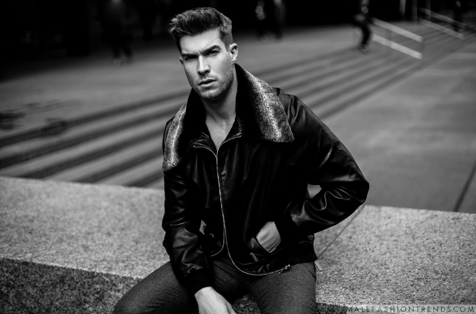 Luke Severin para House of Solo Spring Issue por Brogan McNab