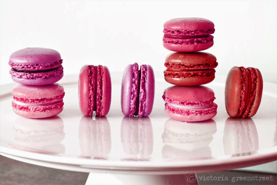 honey dumplings: Macarons