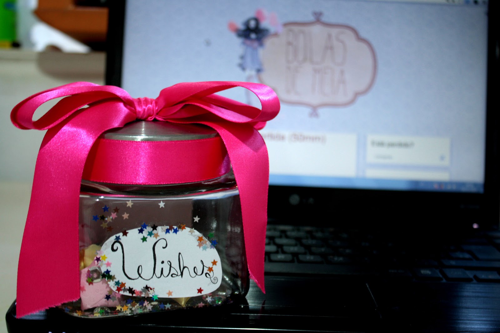 Bolas de Meia: D.I.Y: Pote de desejos