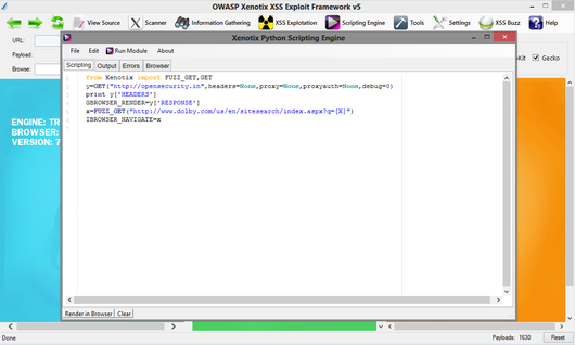 Owasp Xenotix Xss Exploit Framework V5 Pentest Tools