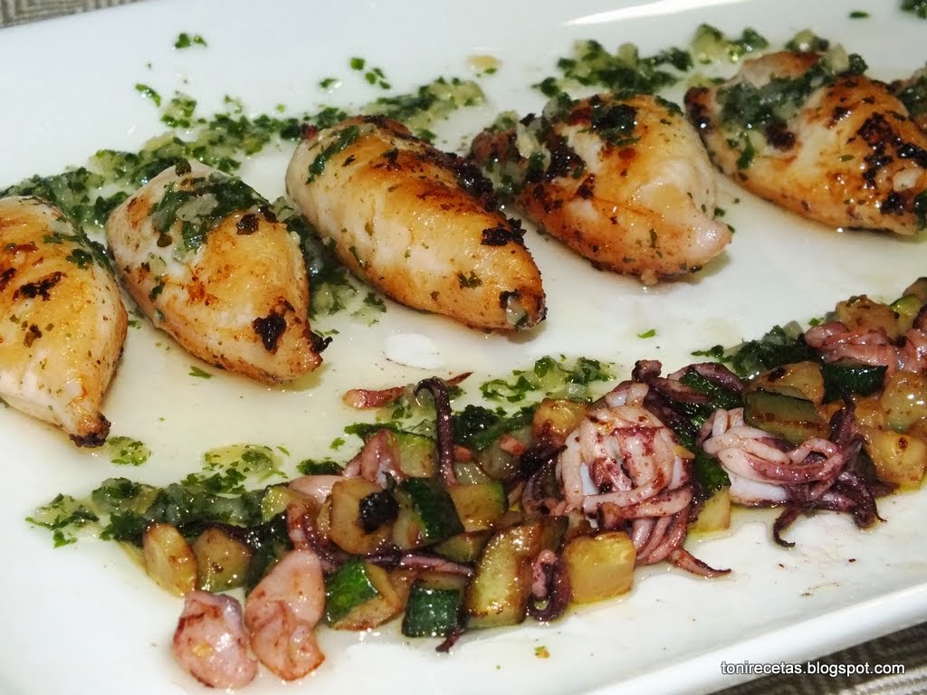 Calamarcitos a la Plancha