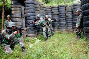 Garuda Militer: 292 Prajurit Raider Latihan Purkota