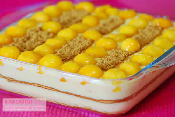 Michelle on the Pedestal: Joshua's Order: Mango Float