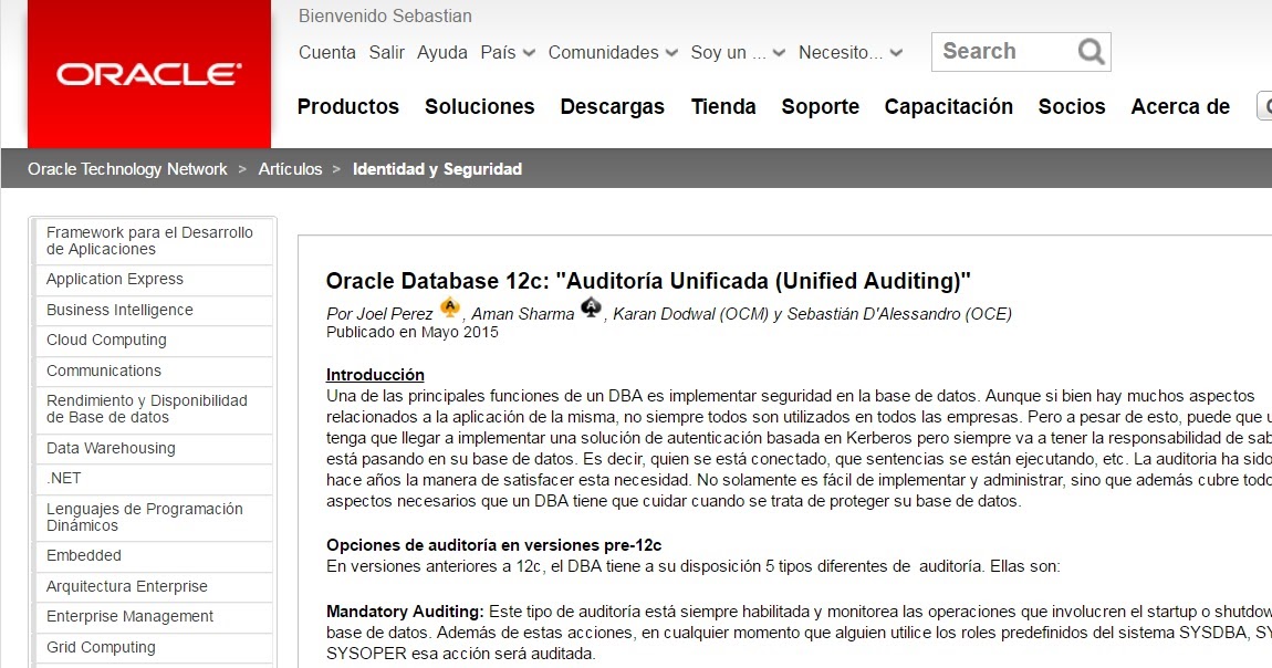 Bitácora Dba Oracle Blog Oracle Database 12c Auditoria En 12c Auditoría Unificada Unified