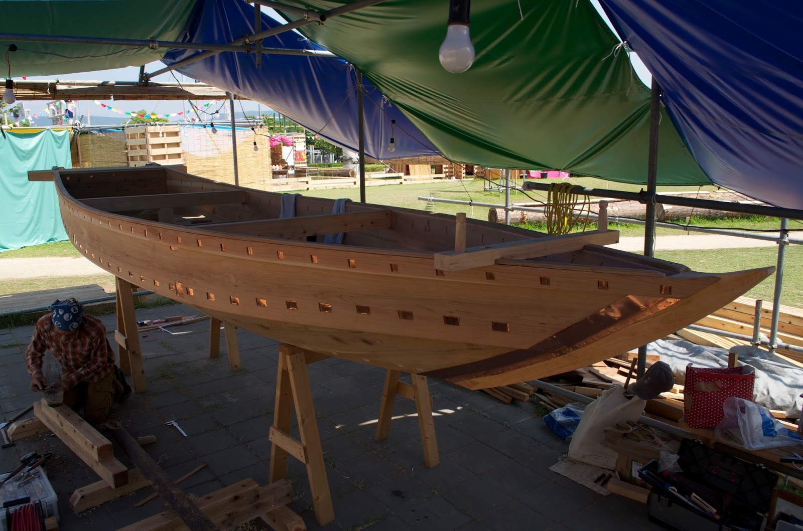 Traditional Boats - East and West - at Douglas Brooks Boatbuilding: Copper