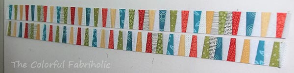 The Colorful Fabriholic: On My Design Wall: Pickle Dish Borders