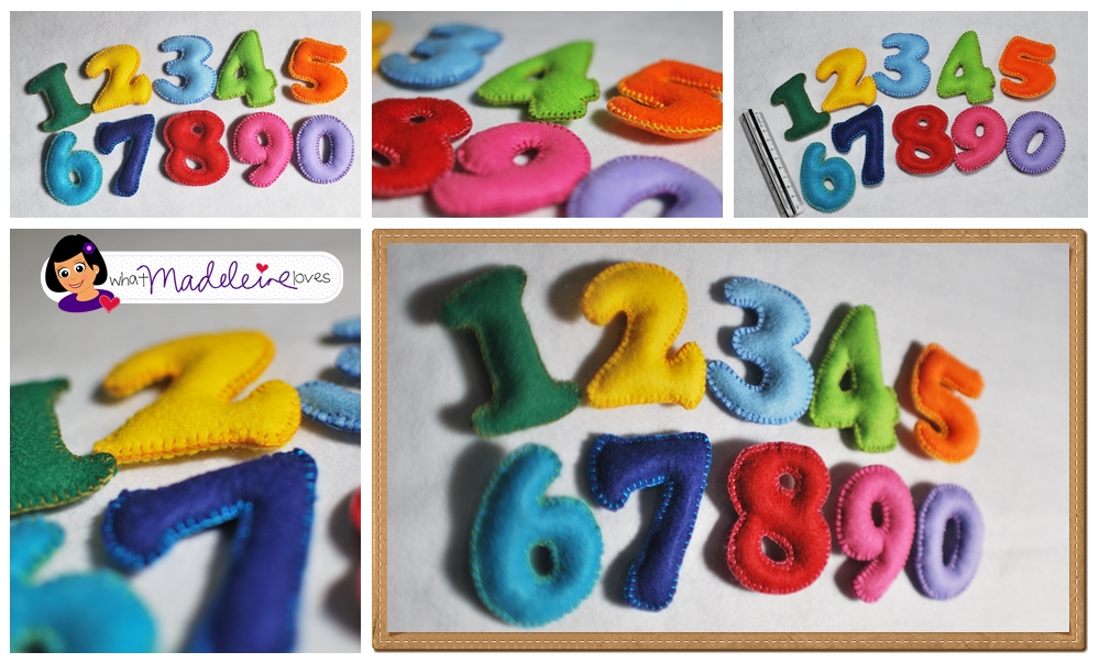 Felt Number Template at Stephen Mcclain blog