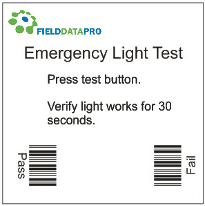FieldData Pro: Monthly Testing of Emergency Lights