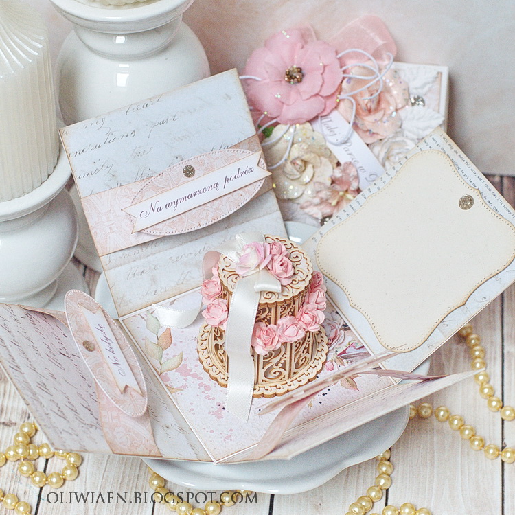 CraftHobby Oliwiaen: Ślubny exploding box / Wedding Exploding Box