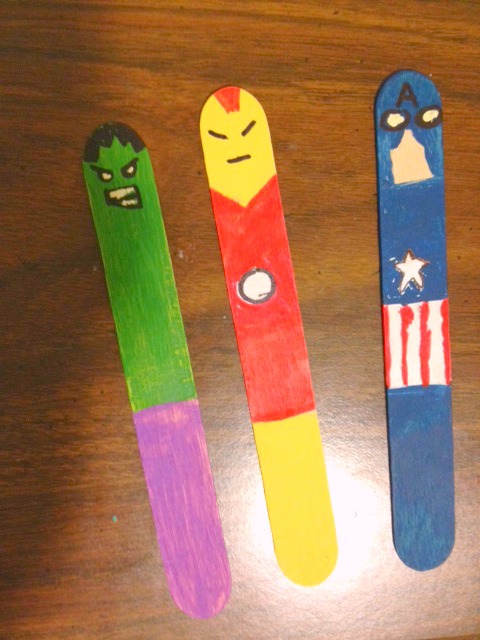 Ms. O Reads Books: Super Hero Bookmarks