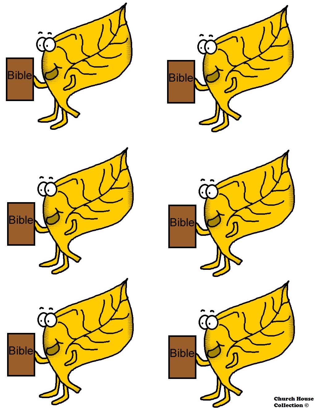 Church House Collection Blog: Fall Leaf Bible Snack For Kids in Sunday ...